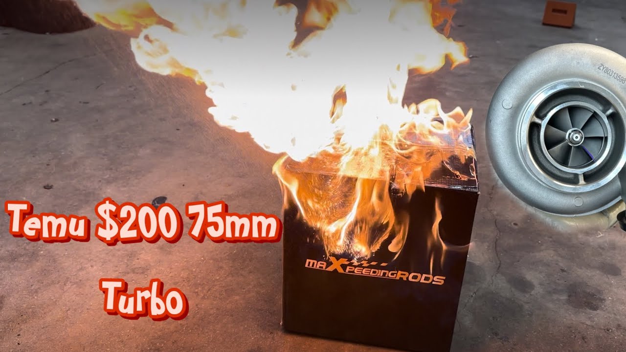 I Bought the Biggest Turbo on TEMU - YouTube