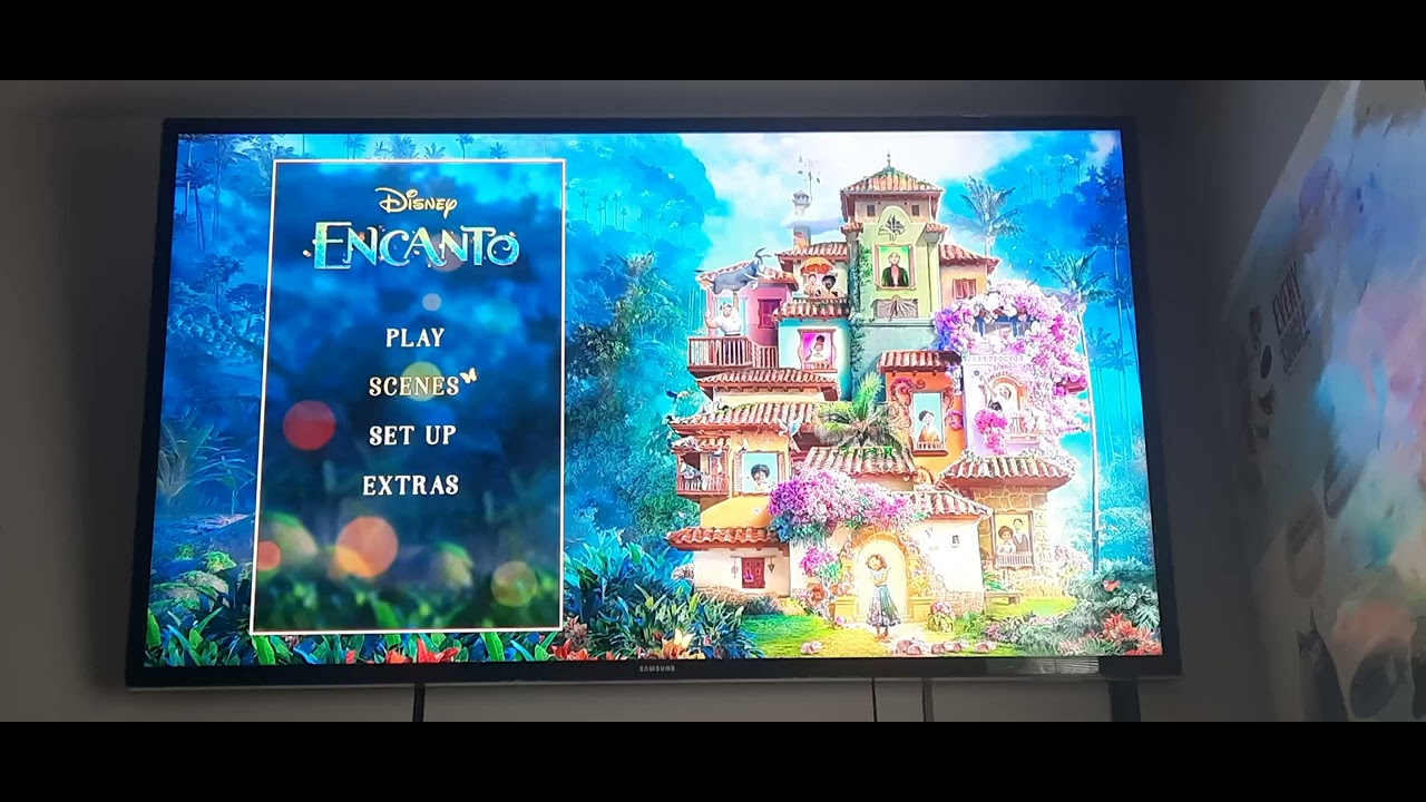 Encanto 2022 UK Blu-ray Menu Walkthrough - YouTube
