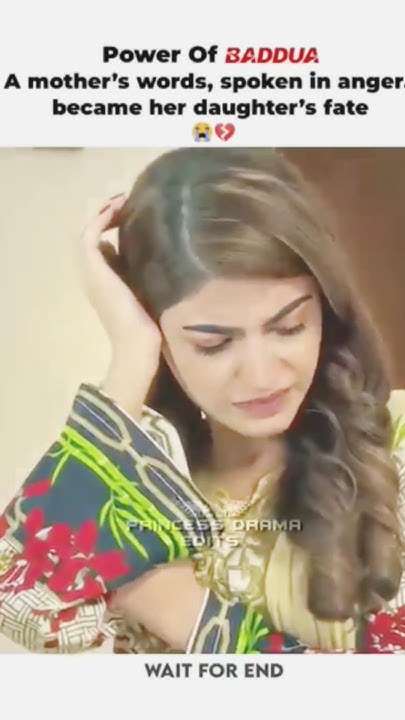 power of Baddua 😭🥺 mothers drama Ishq tamasha#bestmoments #sad scene 😔 - YouTube