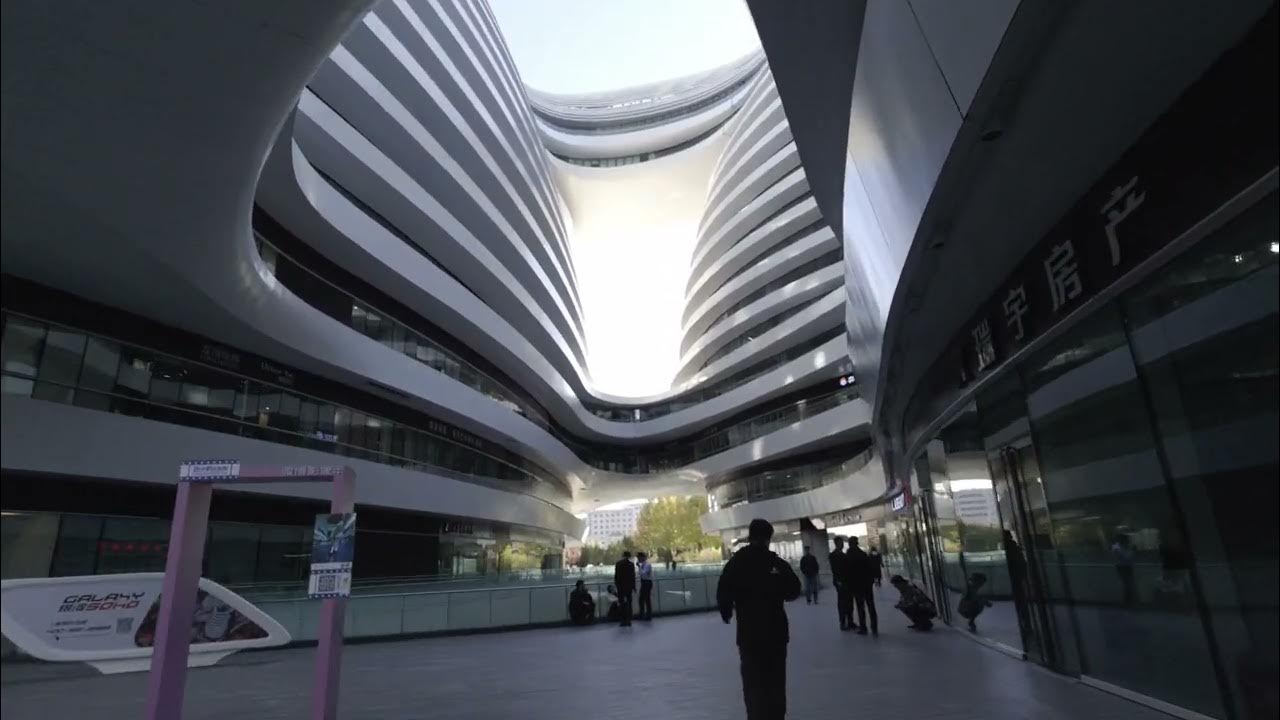 "Futuristic Vibes"Exploring Galaxy SOHO | Immersive Beijing City Walk ...