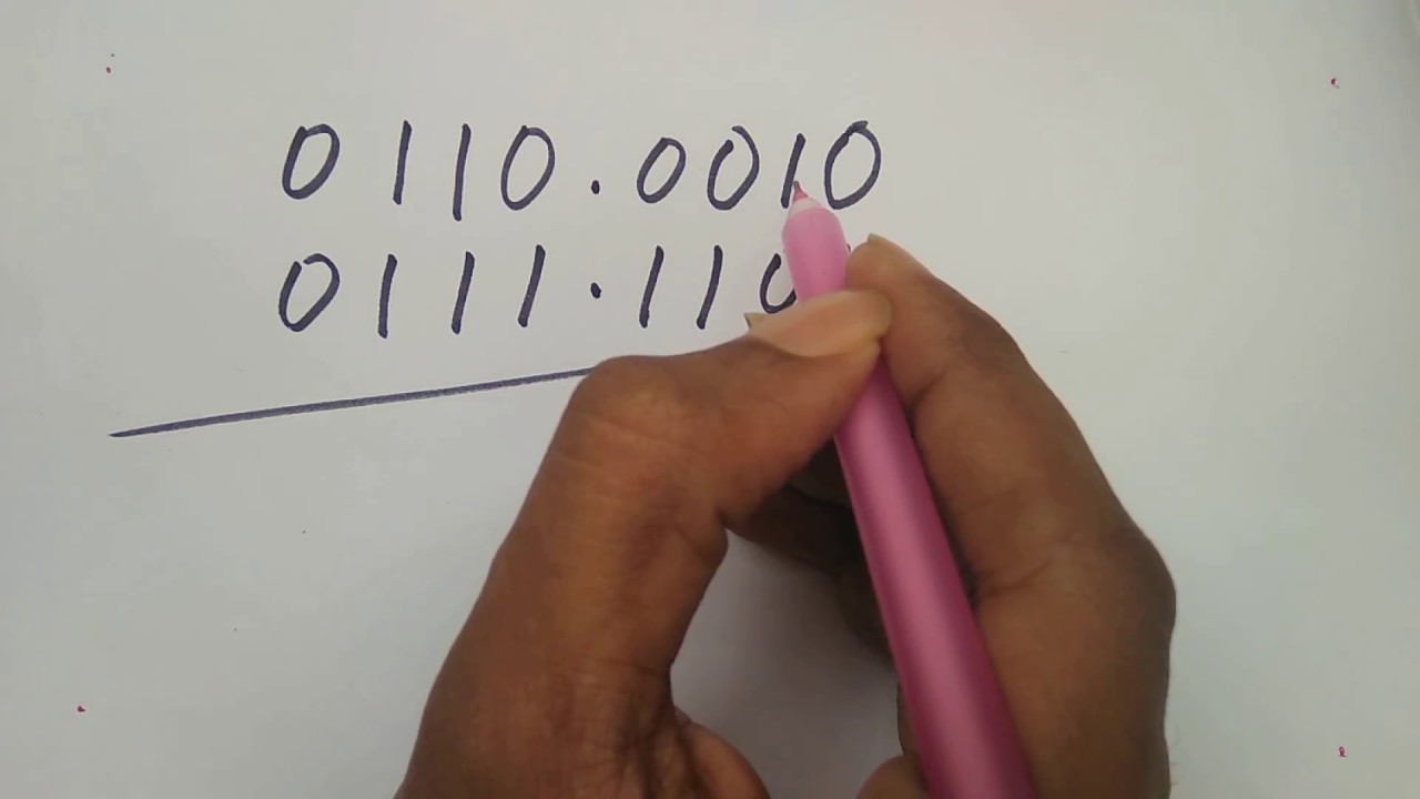 Binary Subtraction in bangla _ বাইনারি বিয়োগ easy and fast method - YouTube