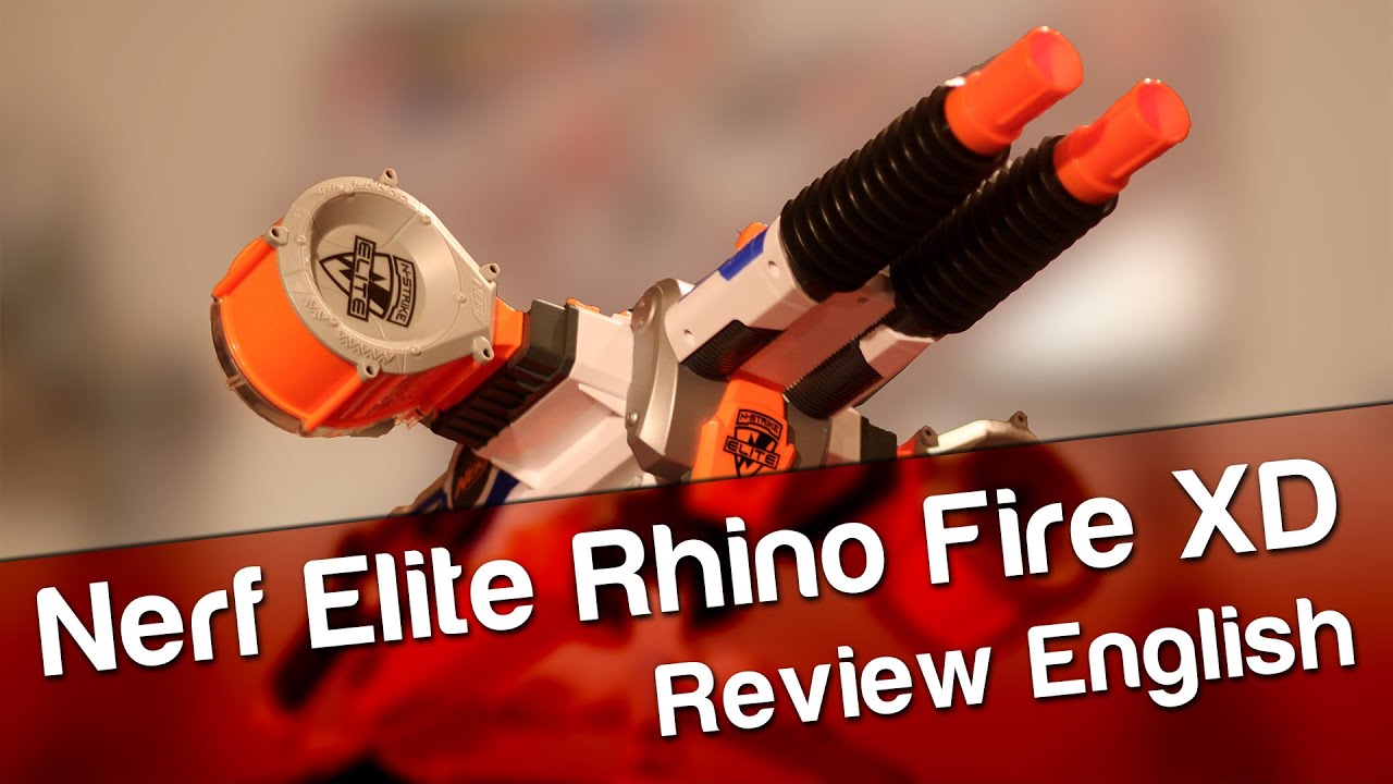 Nerf Rhinofire Review [English] - YouTube