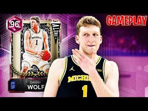 *FREE* PINK DIAMOND DANNY WOLF IS AN AWESOME 6'11 SF IN NBA 2K26 MyTEAM!!
