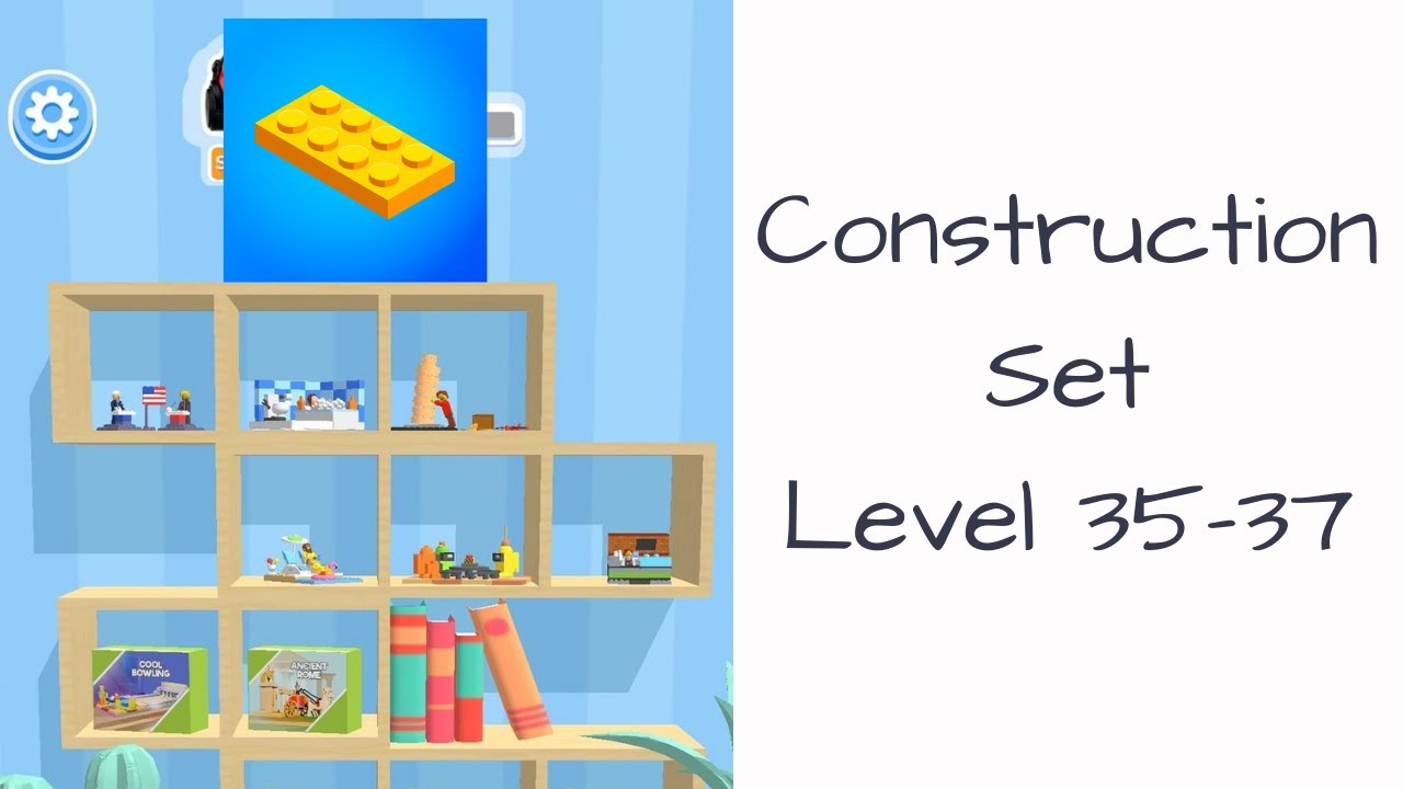 Construction Set - Satisfying Construction Game Level 35-37 - YouTube