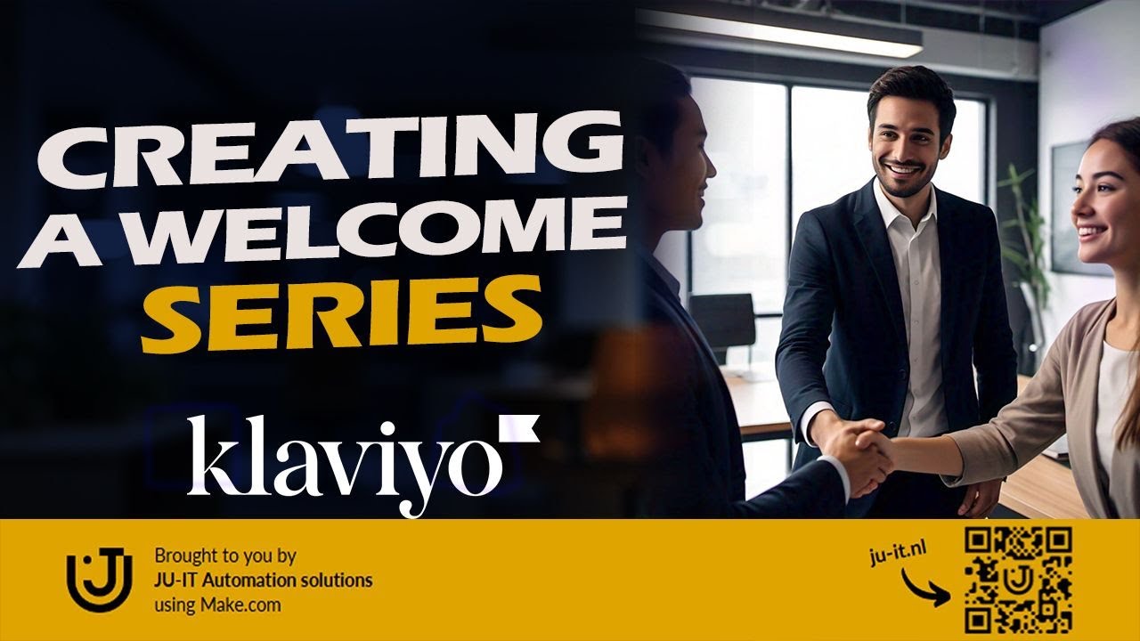 Creating a welcome series for new subscribers using Klaviyo | Showcase | JU-IT - YouTube