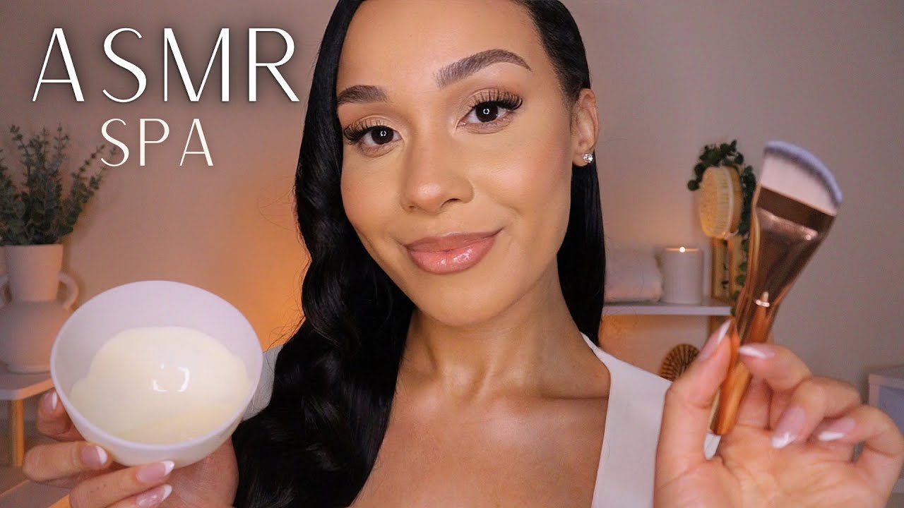 ASMR Heavenly Spa Day Retreat 🌿 Body Massage And Facial Treatment ...