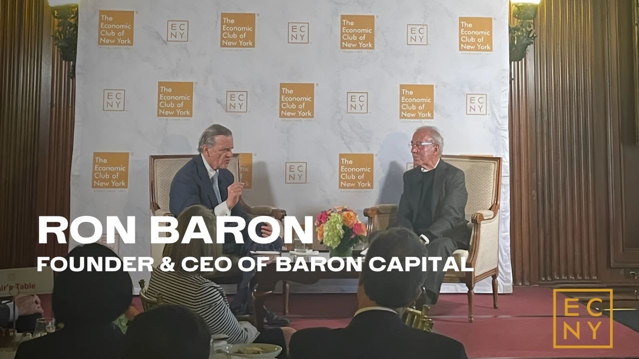 Ron Baron, Founder & CEO of Baron Capital on How Long-Term Investing ...