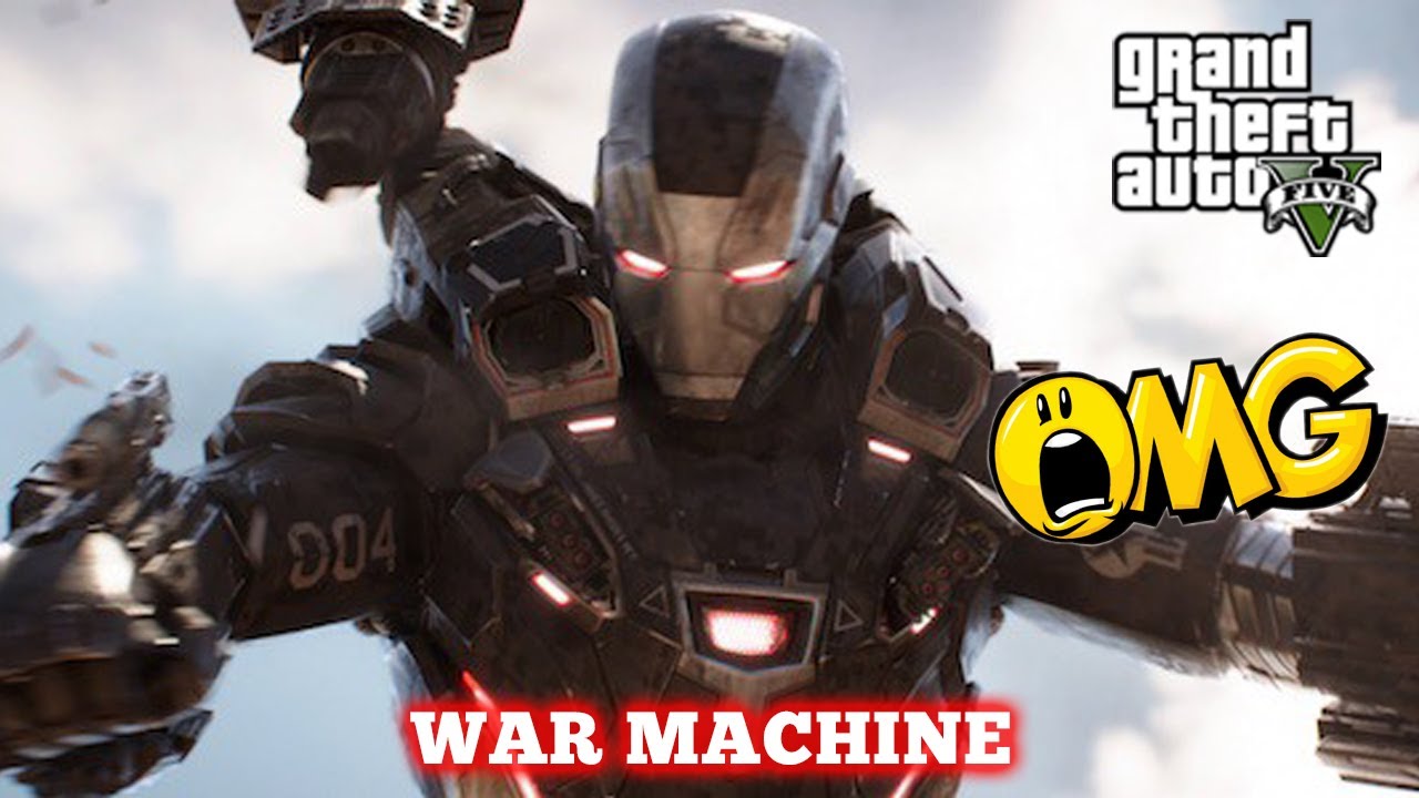 GTA V: How to install Marvel War Machine mod (free) with power in GTA V ...