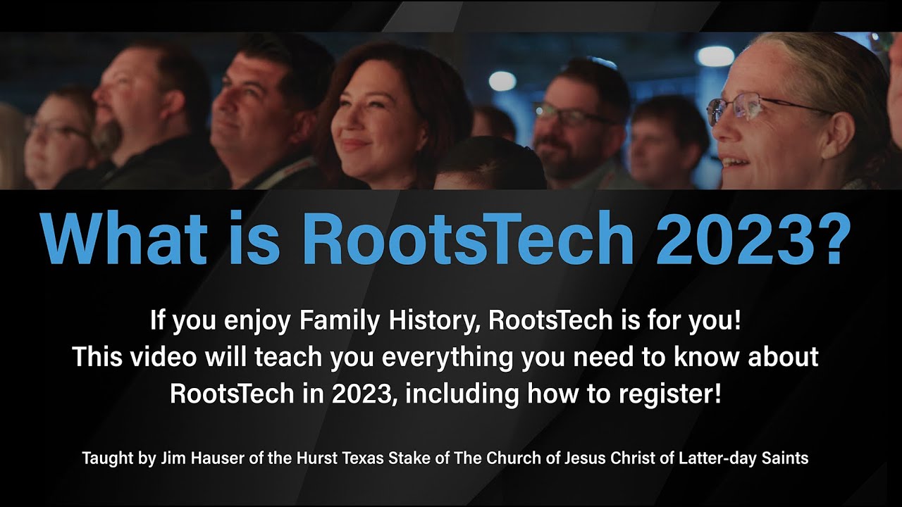 RootsTech 2023: An Introduction - YouTube