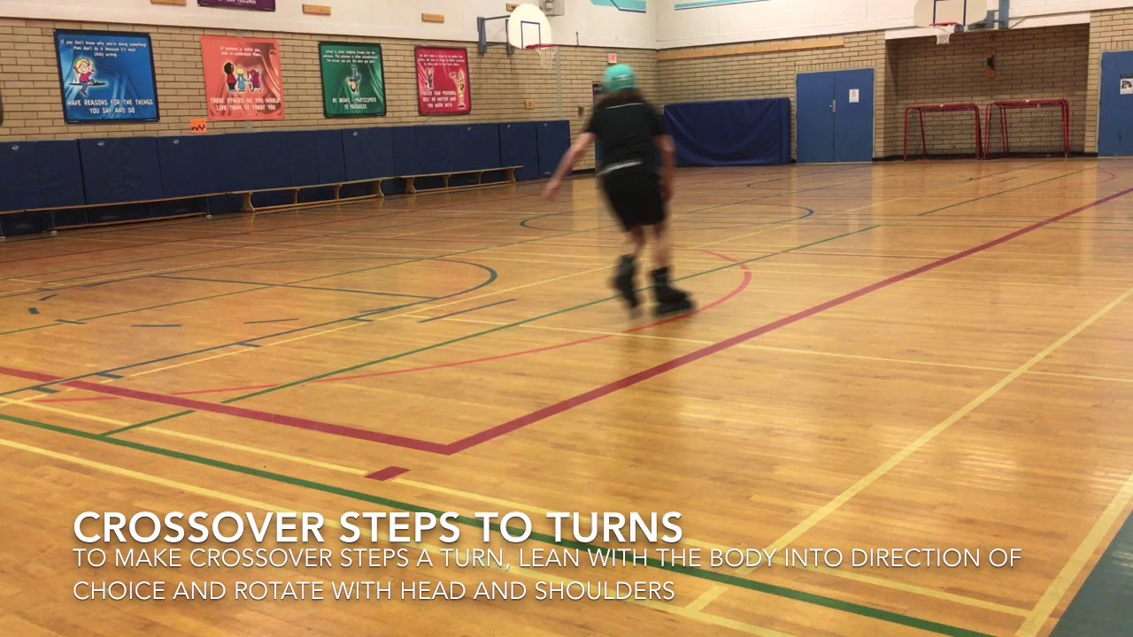 Crossover Steps to Turns - YouTube