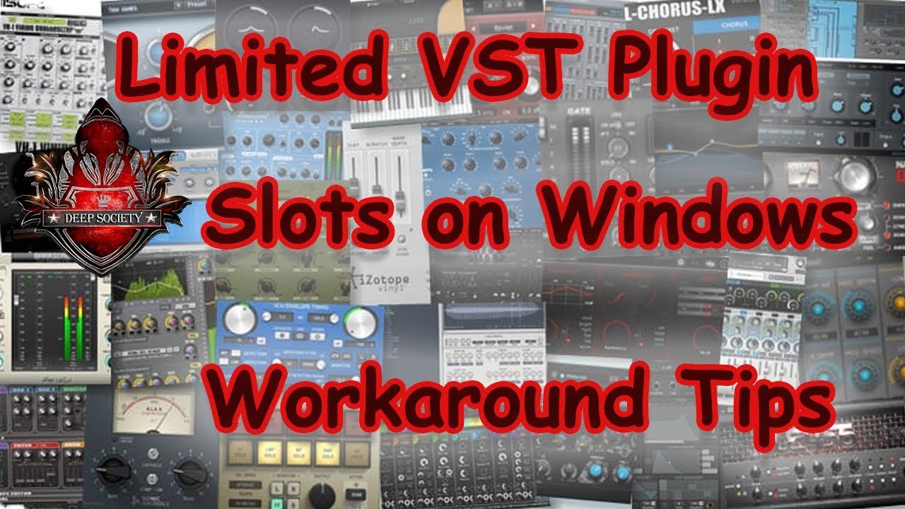 Limited VST Plugins Slots on Windows Workaround Tips - YouTube