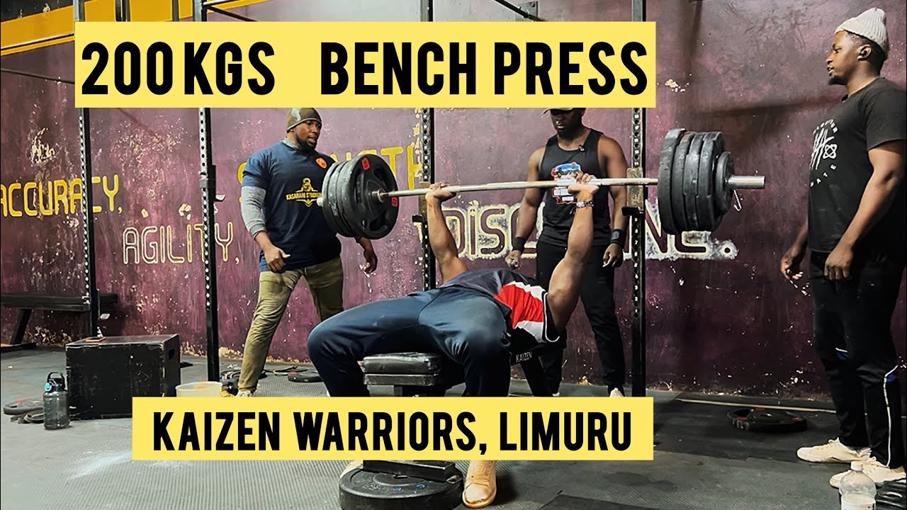 Big Kane Benches 200KG! Kenyan Record in Sight for Wilks Powerlifting ...