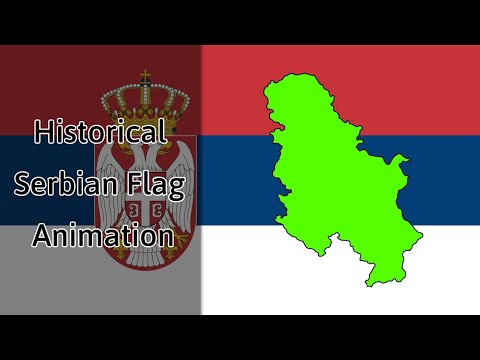 Historical Serbian Flag Animation - YouTube