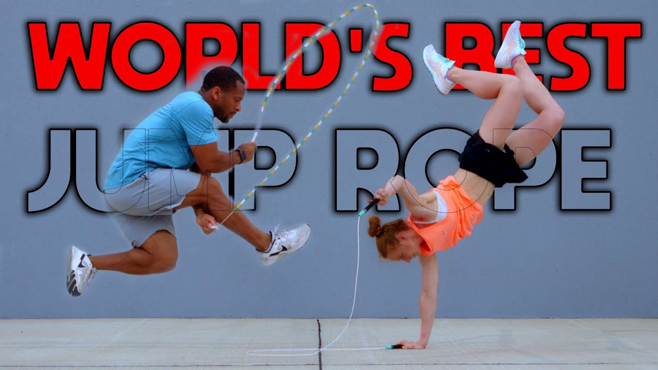 WORLD'S BEST Jump Roping Couple (Slow Motion) - YouTube