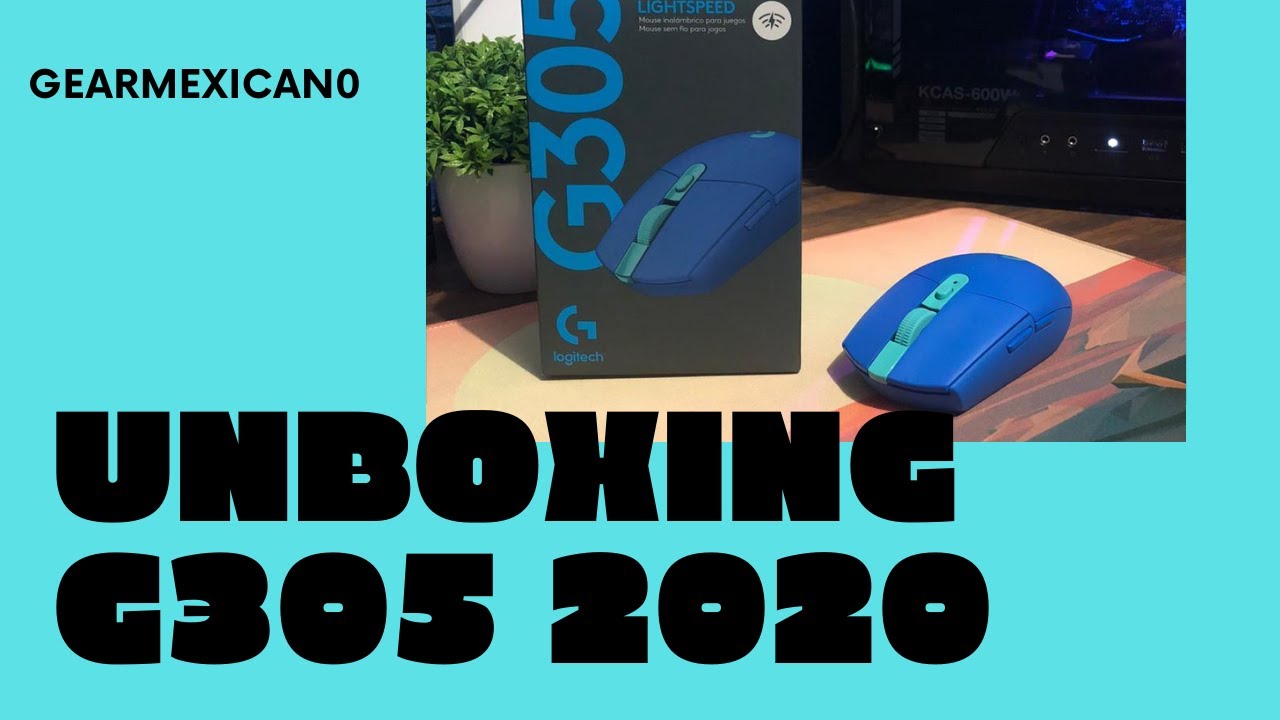 UNBOXING Mouse g305 2020 - YouTube