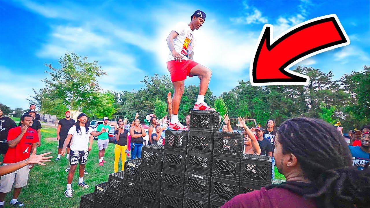 Hood Vlog: Crate Challenge - YouTube