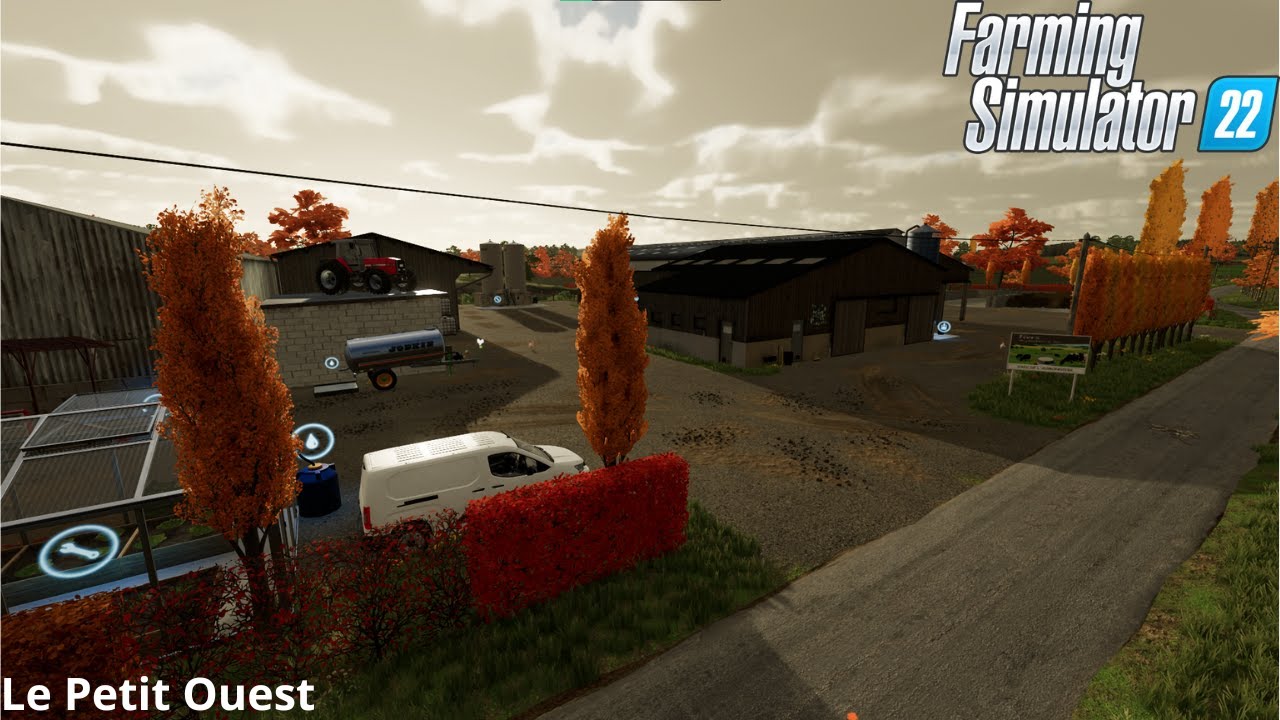 🔴 LIVE [FR] - FS22 PARTIE EN MULTI LE PETIT OUEST AVEC MR CEDRIC ...
