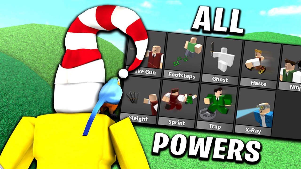 USING ALL PERKS in Roblox Murdery Mystery 2 - YouTube