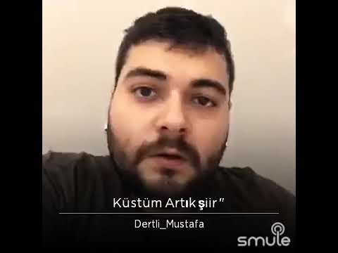 Küstüm Artık Şiir