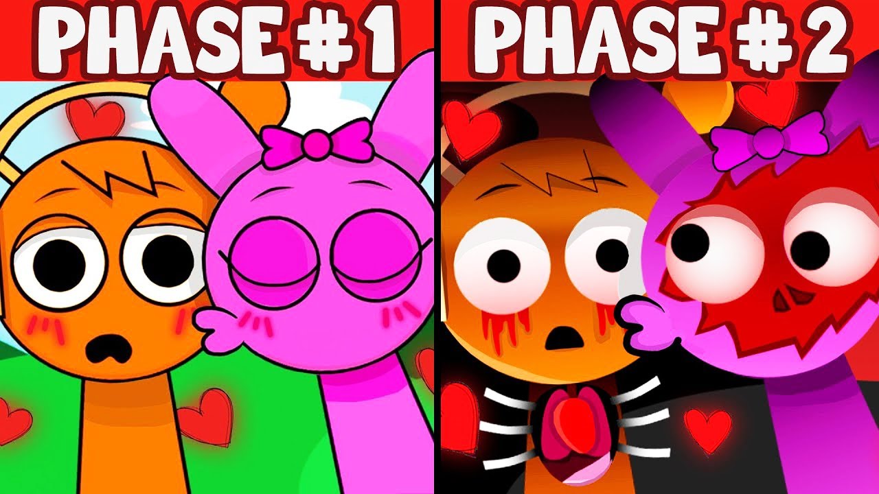 Incredibox Sprunki Sinner Edition Phase 1 VS Phase 2 | Oren x Pinki ...