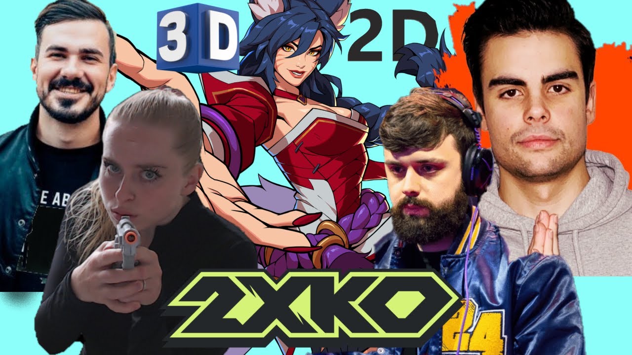 3D players vs 2D players 2XKO multiplayer demo with Mihawk, Broski and SamoelFGC - YouTube
