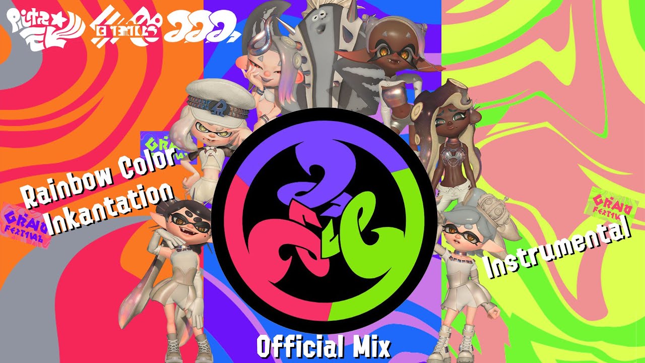 Rainbow Color Inkantation (Ordertune/Official Mix) Instrumental - YouTube