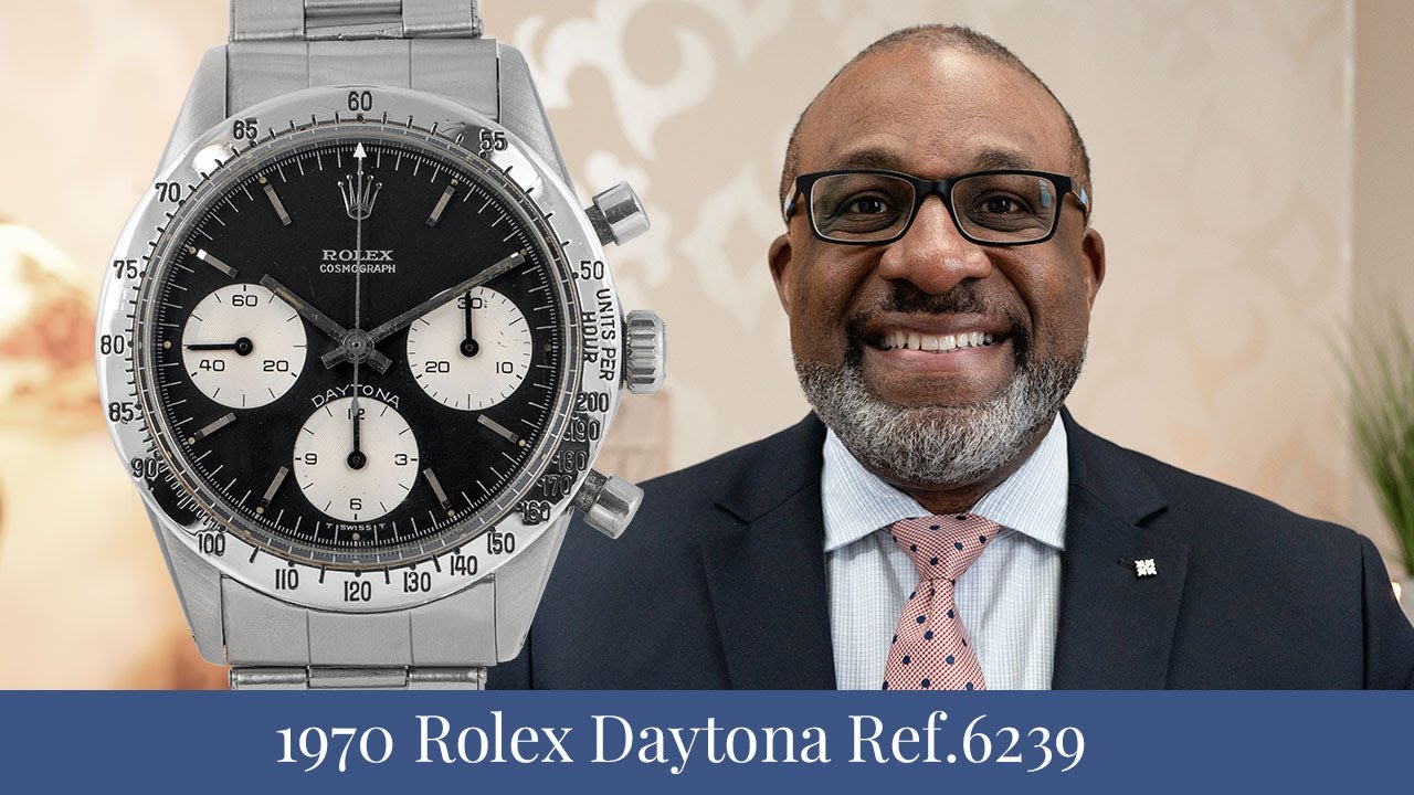 The Father of the Daytona: A Vintage Rolex Daytona Ref. 6239 - YouTube