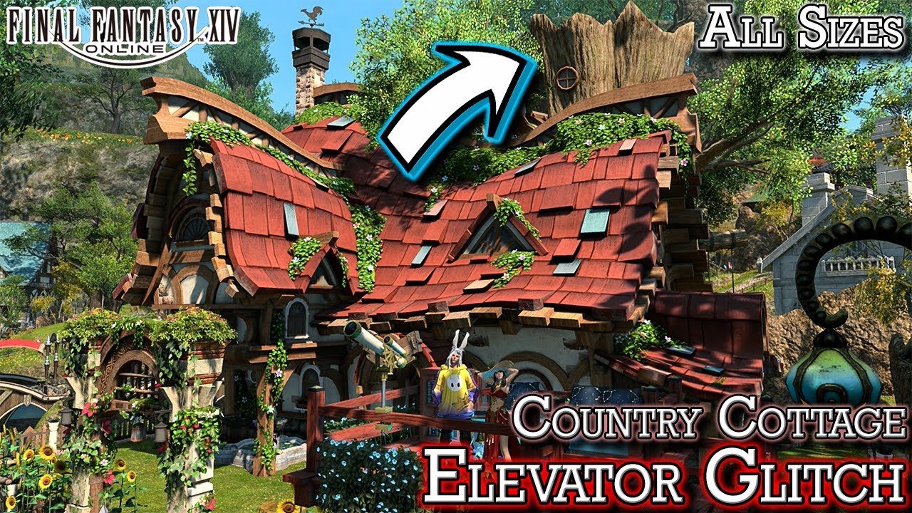 New Country Cottage Elevator Glitch for All Sizes | Final Fantasy XIV ...
