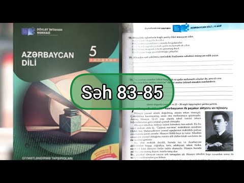 5-ci sinif Azərbaycan dili DİM səh 83,84,85. Hüseyn Ərəblinski