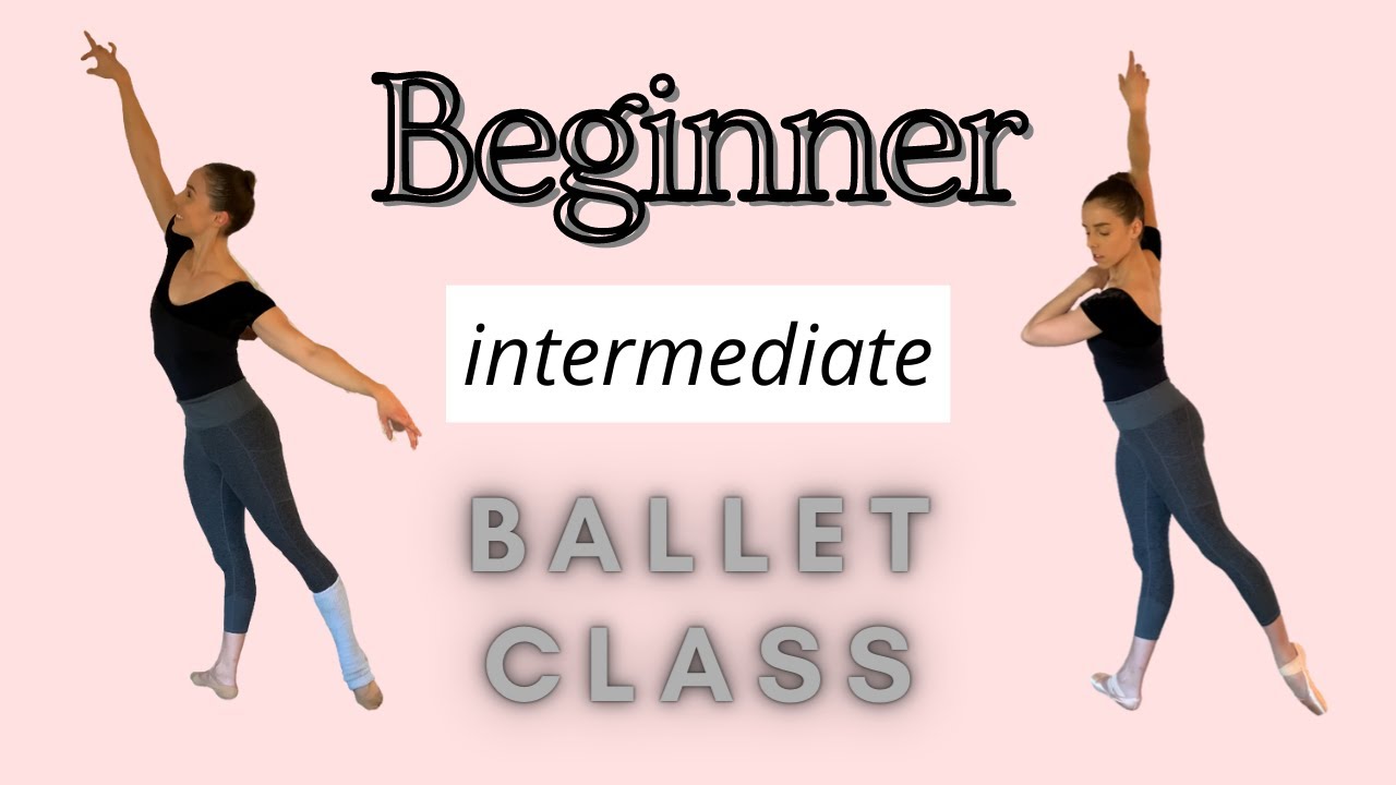 BEGINNING INTERMEDIATE BALLET CLASS│30 Minute Ballet Workout - YouTube