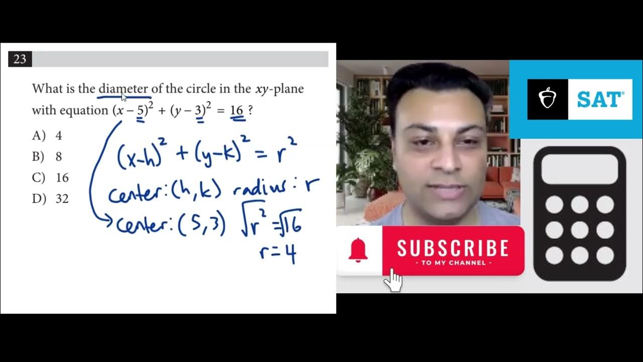 Q23 of Digital SAT Math Practice Test 1 Module 2 - YouTube