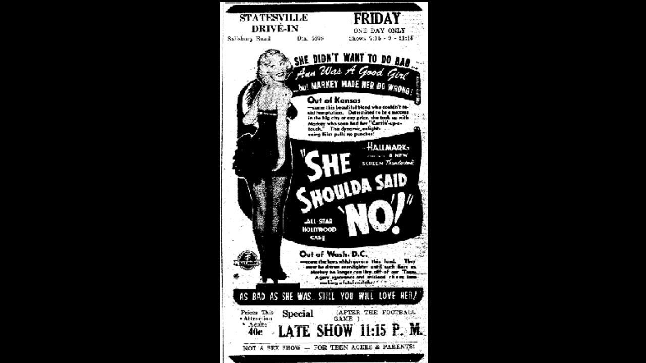 She Shoulda Said No! (1949) REMASTERED 1080p - YouTube