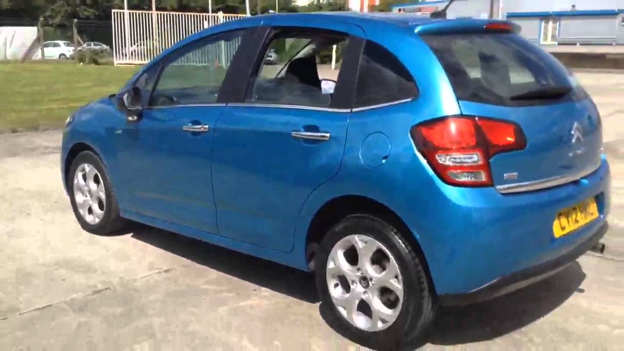 CITROEN C3 E-HDI EXCLUSIVE BLUE 2012 - YouTube