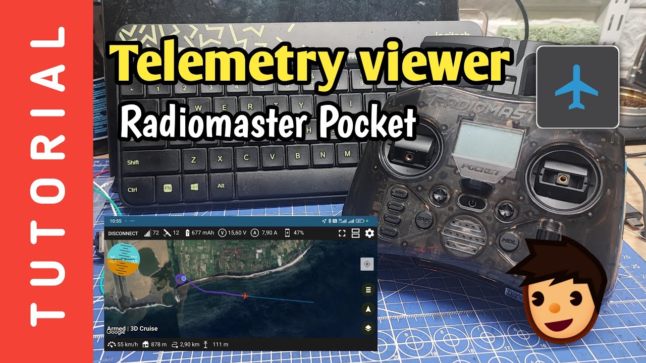 tutorial telemetry viewer di radiomaster pocket - YouTube
