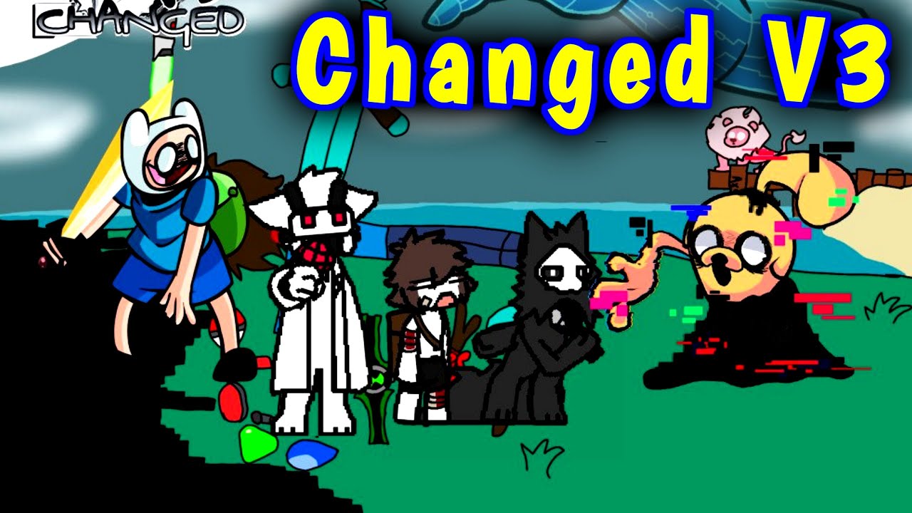 Friday Night Funkin' 🆚 Changed V3 Unofficial Fan Made. Friday Night ...