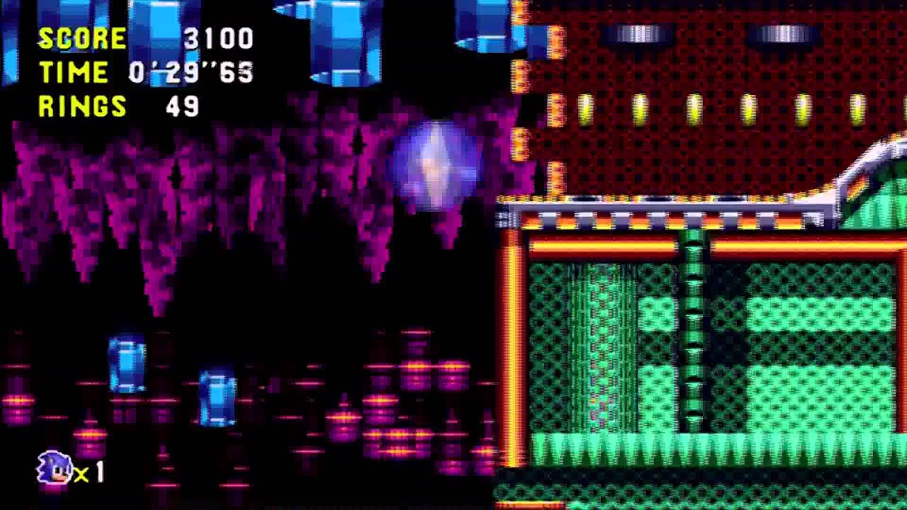 Sonic CD: Quartz Quadrant Zone 2 (Sonic) [1080 HD] - YouTube