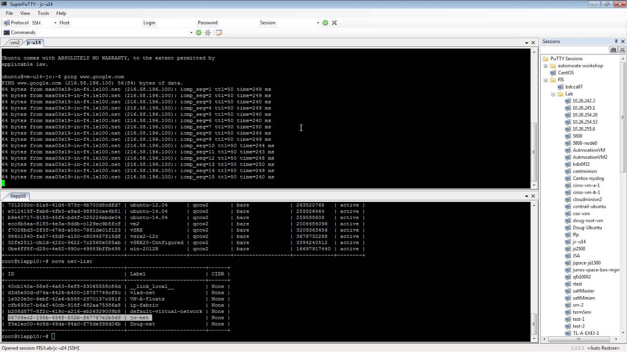 Openstack/Contrail - Launching a VM & Live Migration - YouTube
