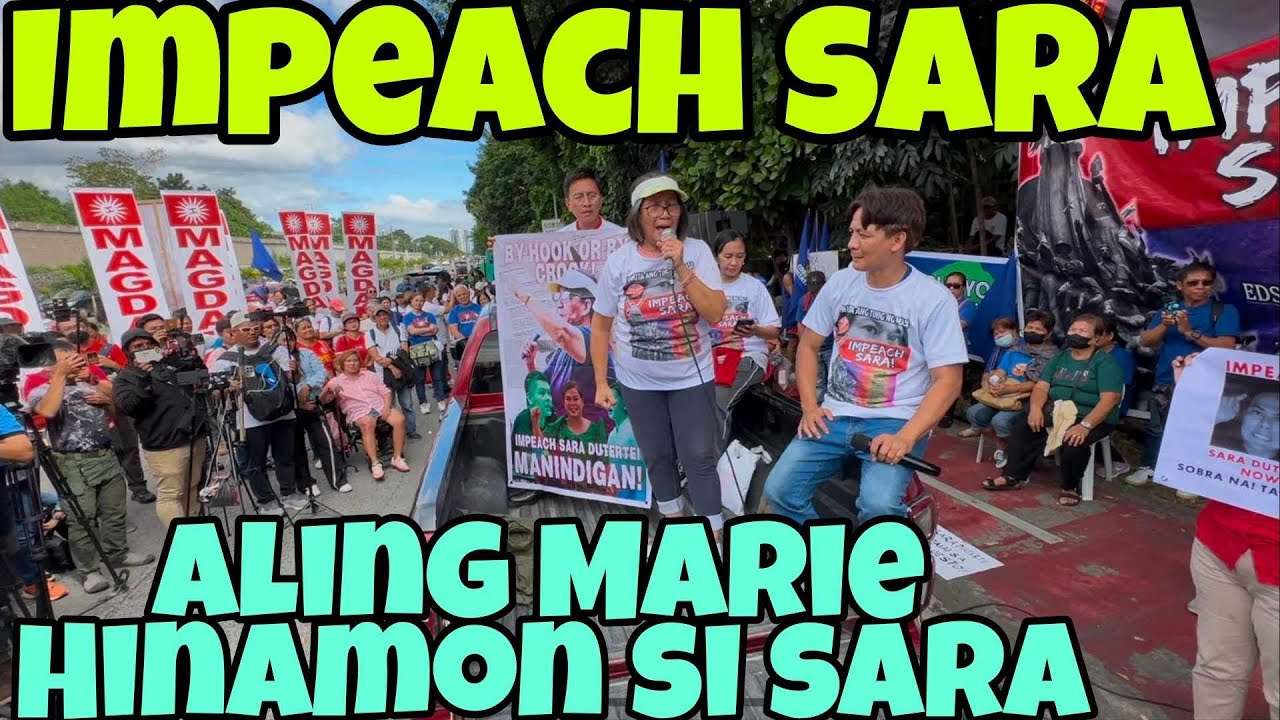 ALING MARIE HINAMON SI SARA DUTERTE - YouTube