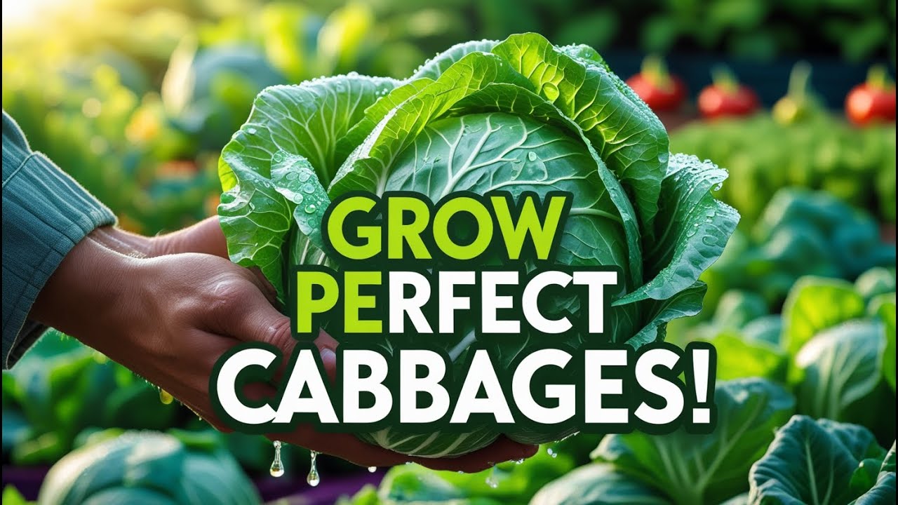 🌱 How to Grow Perfect Cabbages Year-Round | Planting, Care & Harvesting ...