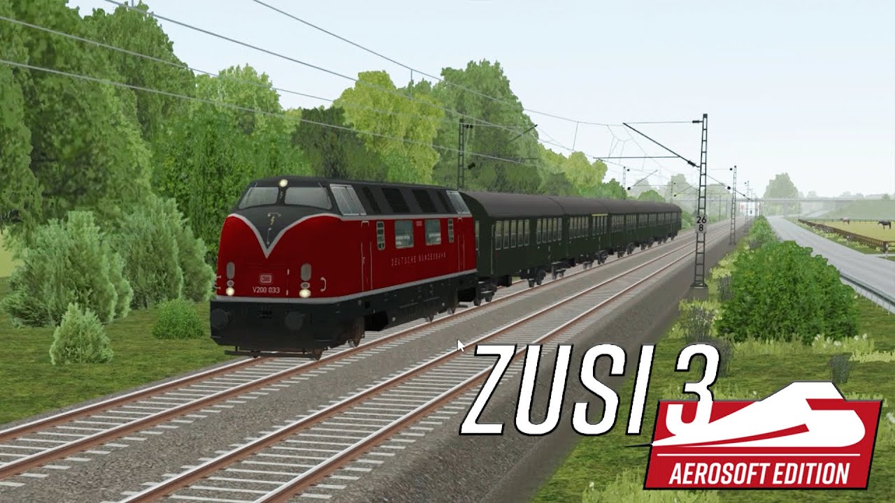 Der große Zwangsenmarathon im Sonderzug mit der V200 / ZUSI 3 - YouTube