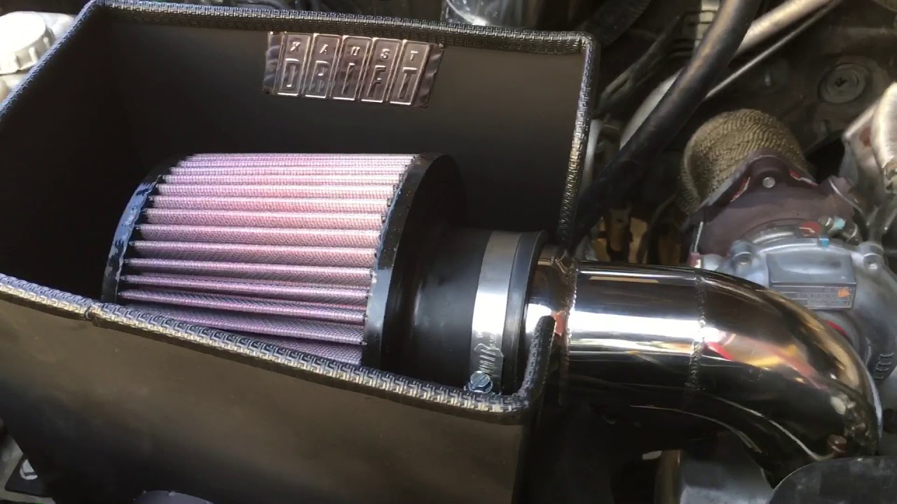 Mitsubishi Montero air intake system - YouTube