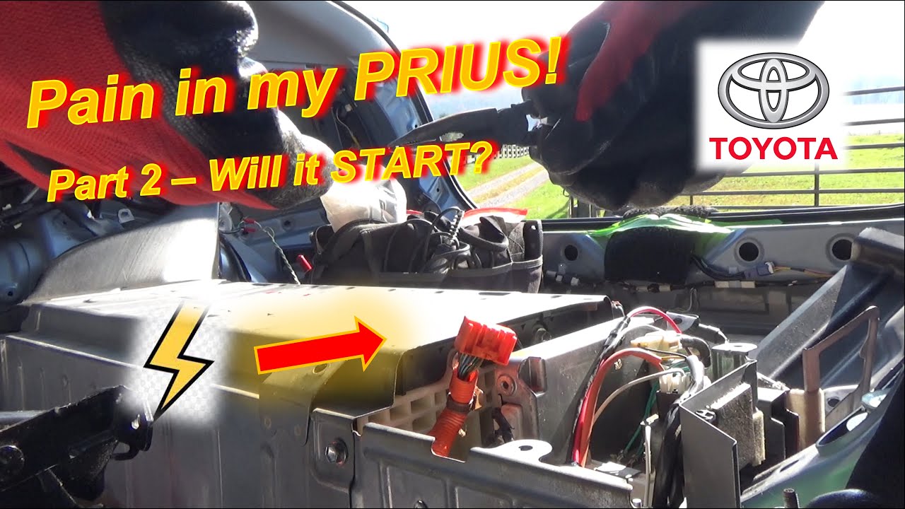 Pain in my PRIUS! (Part 2 - Will it START? -P0AFA - Hybrid Battery ...
