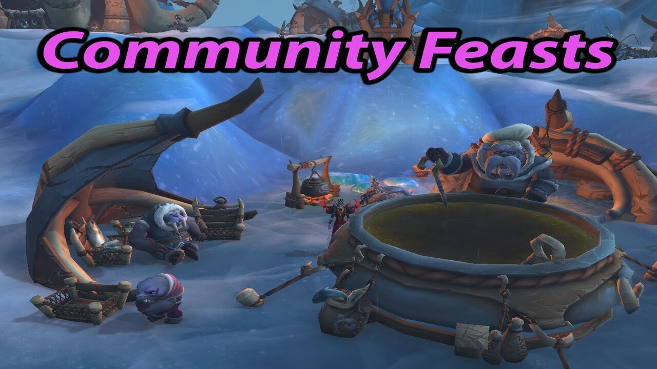 My First Time Doing the Community Feast Event in Dragonflight - YouTube