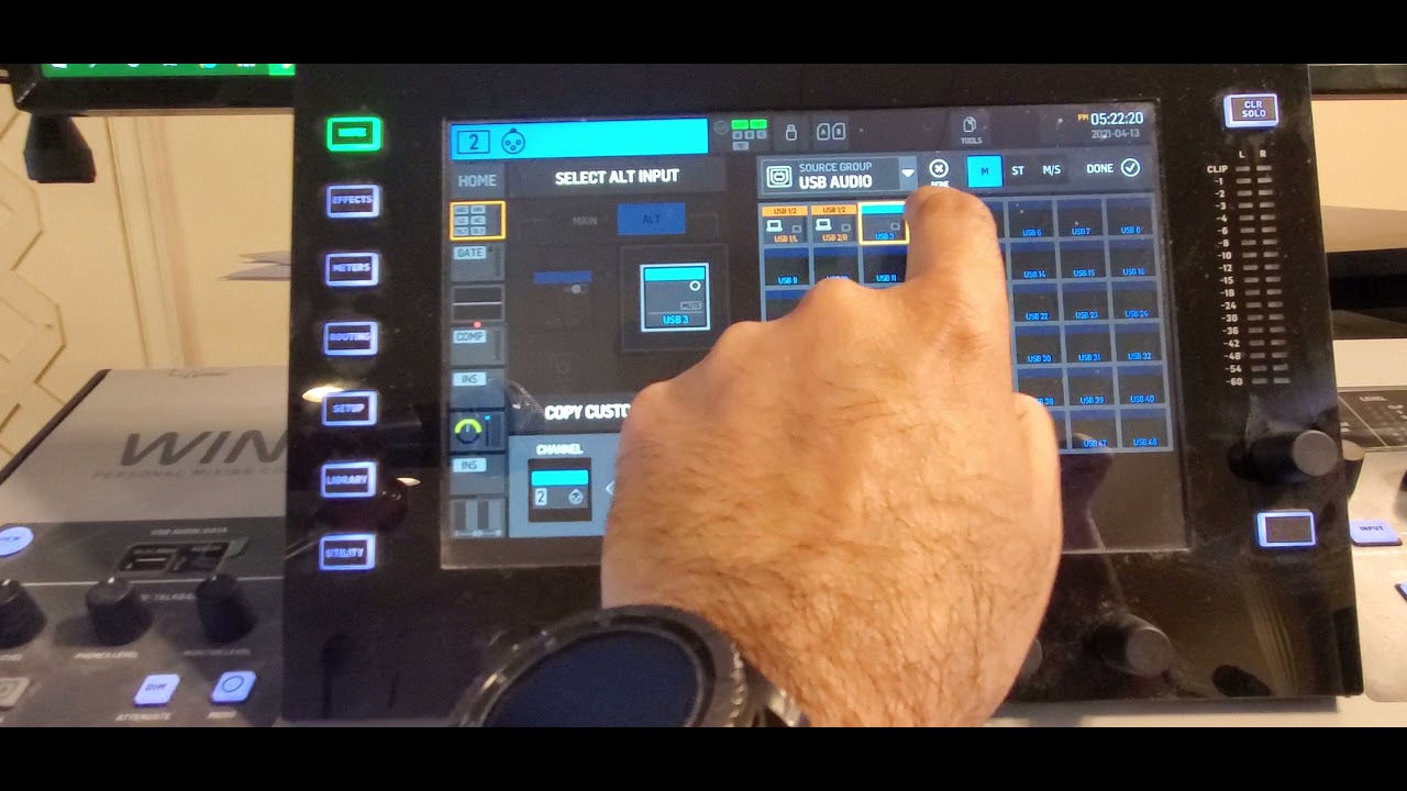 Setting up the wing for your your DAW. Step by step - YouTube