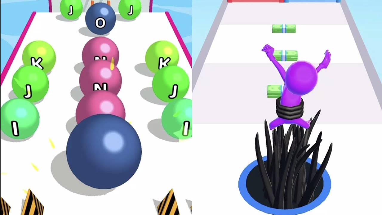 A-Z RUN, DARK HOLE, SUSHI RUNNER and other games - Gameplay Walkthrough ...