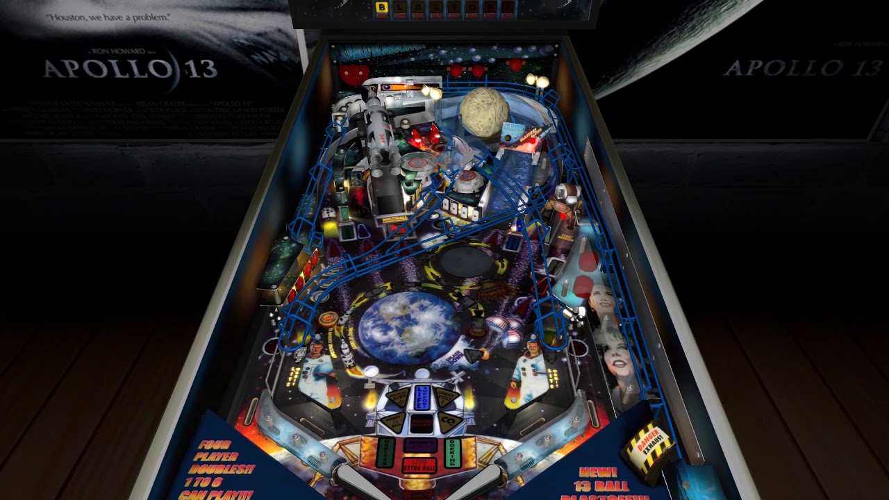 Apollo 13 (with 13 ball multiball) Future Pinball - YouTube