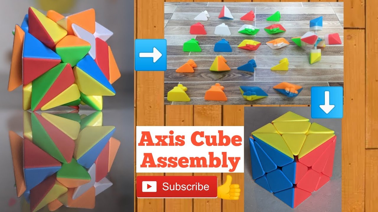 Axis cube Assembly & disassemble tutorial - YouTube