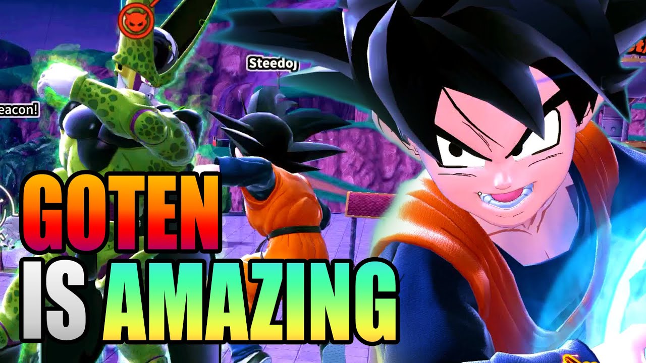 LEVEL 4 GOTEN IS OVERPOWERED Season 1 Final Update! Dragon Ball The ...