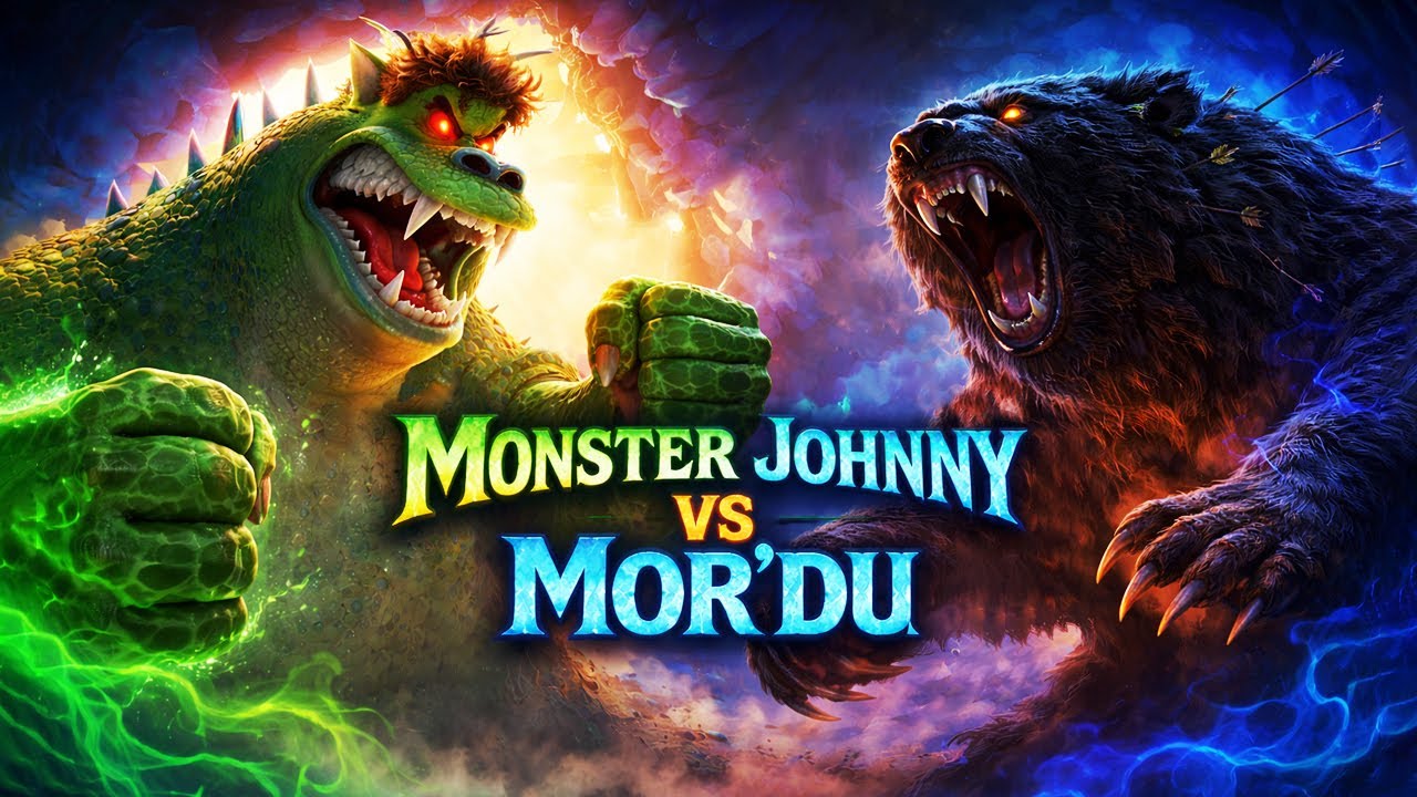 Monster Johnny vs Mor du - YouTube