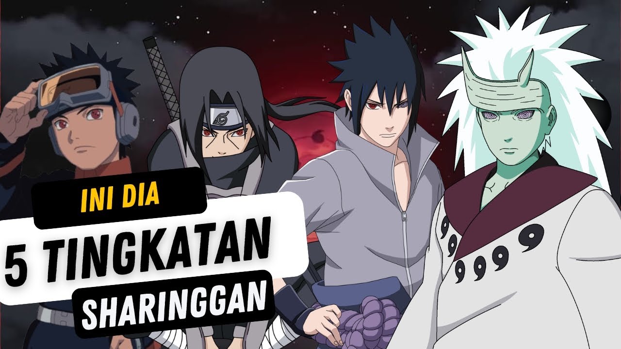 5 TAHAPAN EVOLUSI MATA SHARINGGAN - YouTube